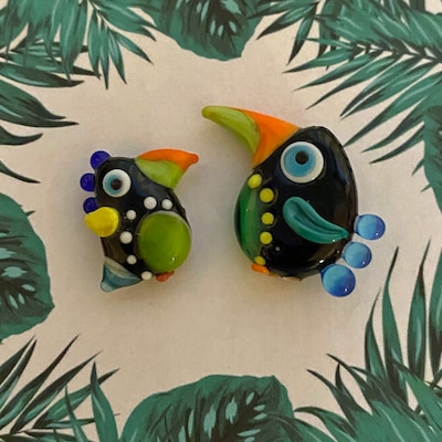 Happy Kids Lampwork Beads - Etsy