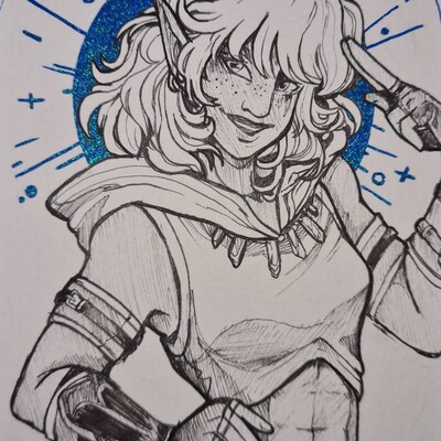 Line Art Personalised Commission - Etsy