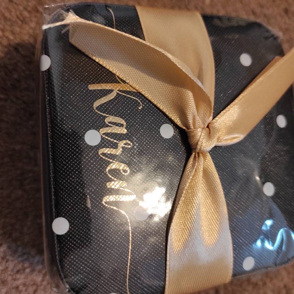 Custom Jewellery Box, Personalised Jewellery Boxes, Travel Jewellery ...
