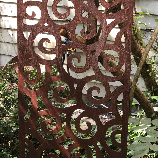 Sacramento Metal Trellis/privacy Screen - Etsy