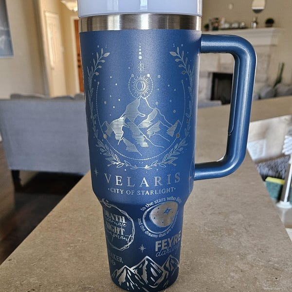 40 Oz the Thirteen TOG Tumbler With Handle, TOG Merch, Fireheart Gift ...