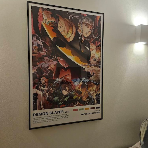 Anime Minimalist Poster, Anime Posters, Anime Wall Decor, Retro Posters ...