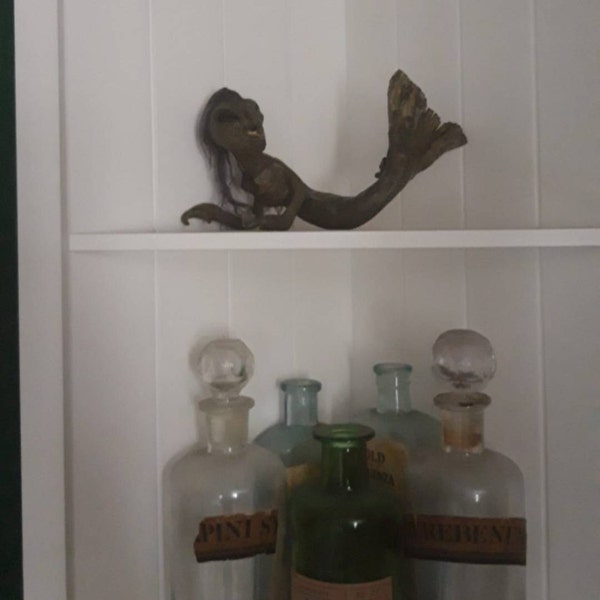 BIGFOOT SASQUATCH DISPLAY, Unique Cryptid Gift, Hairy Friend, Footprint ...