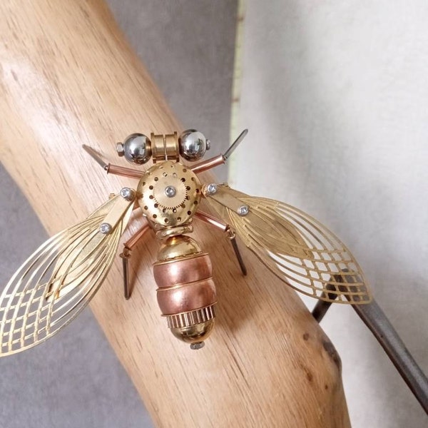 Steampunk Mechanical Mecha Insect Ant Metal Bug Sculpture Handmade ...