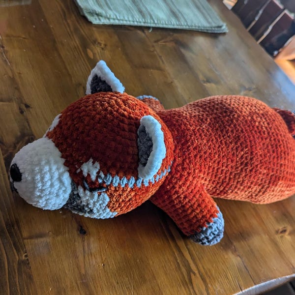 Red Panda Amigurumi Crochet Pattern, Amigurumi Crochet Pattern ...