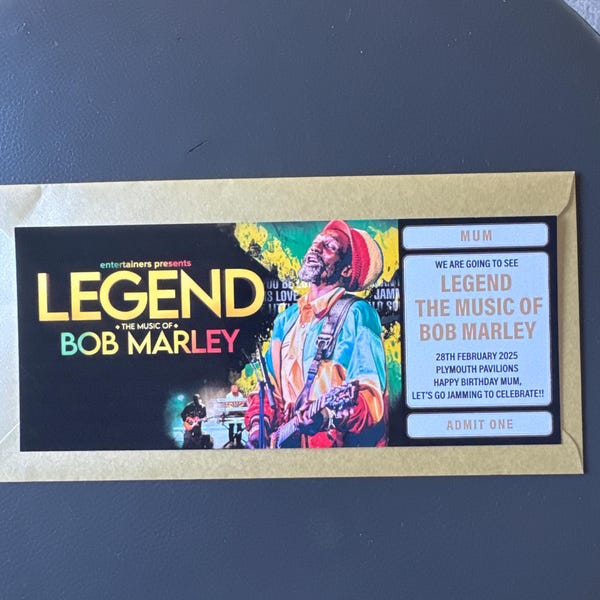 Personalised Scratch Reveal Boarding Pass Scratch off Surprise Boarding ...