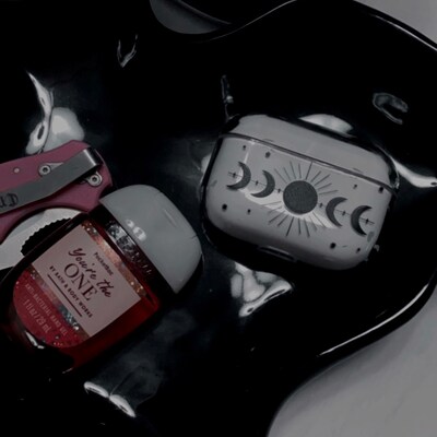 Moon AirPod Case Cute, Moon Phases airpods Pro Case, Durable Protective ...