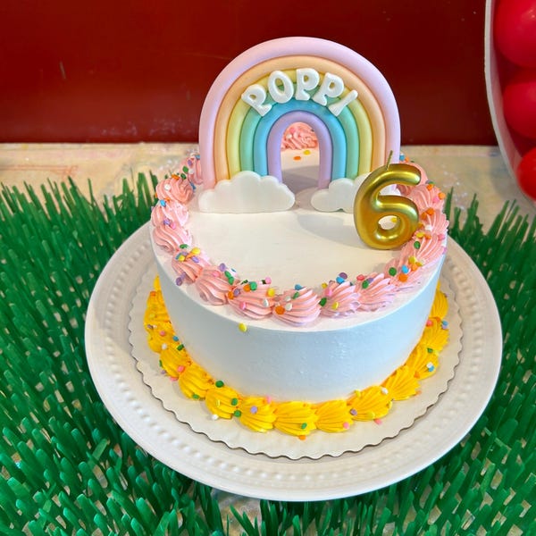 Fondant Sun, Rainbow, Clouds - Etsy