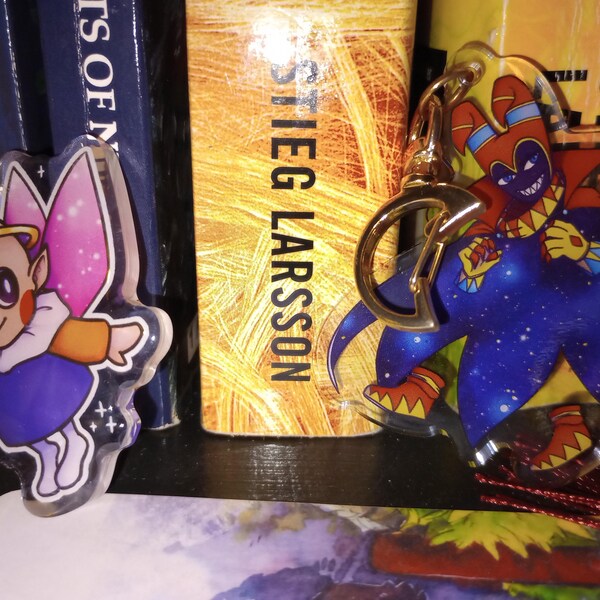 Catboy Glass Joe & Great Tiger - Punch-out!! Acrylic Charms - Etsy