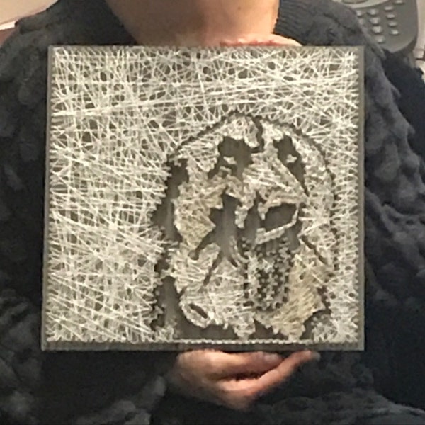 Golden Retriever String Art 16"x16" - Etsy