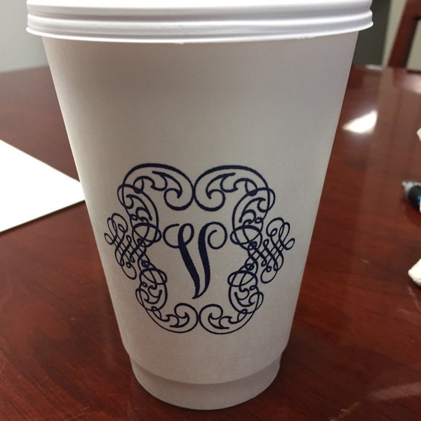 Personalized Paper Coffee Cups, Custom Coffee Cups, Printed Paper Cups ...