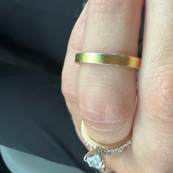 Name Band • Custom Name Ring • Skinny Engraved Ring • Engraved Band ...