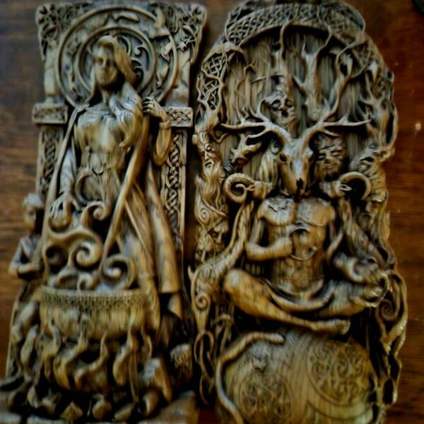 King Paimon Statue Ars Goetia Demon Lucifer Right Hand Demonology - Etsy