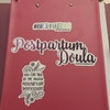 Postpartum Depression Sticker New Mom Mother Doula Natural Birth ...