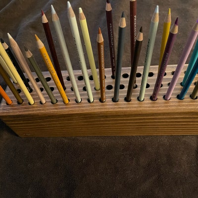 Color Pencil Holder - Etsy