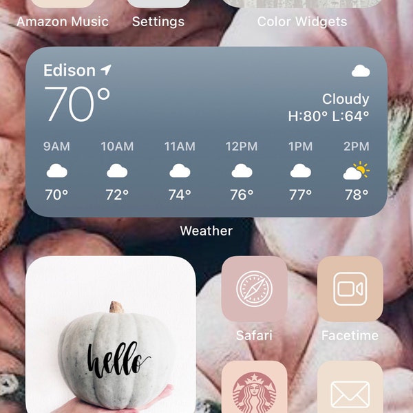 Fall Autumn Neutral Aesthetic Tones | iPhone Ios 14/ios 15 App Icons ...