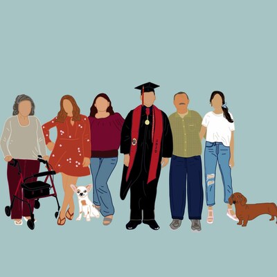 Two People Custom Portrait From Photo Digital Download - Etsy