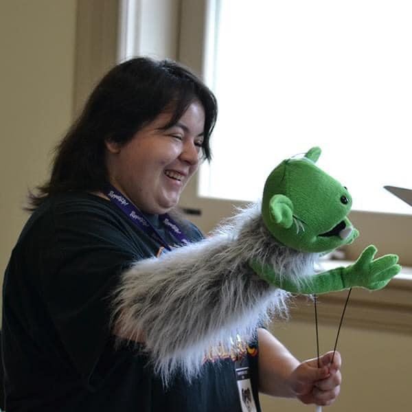 Lil’ Goblin Hand and Rod Puppet - Etsy