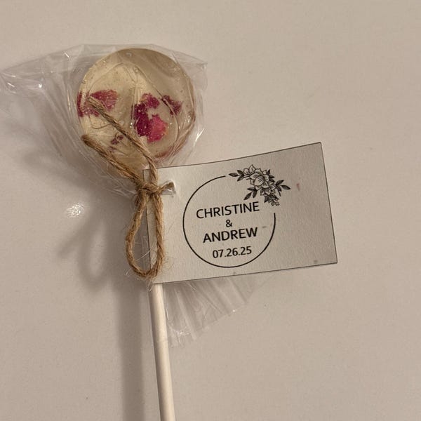 Personalized Custom Edible Lollipops for Every Occasions-unique Candy ...
