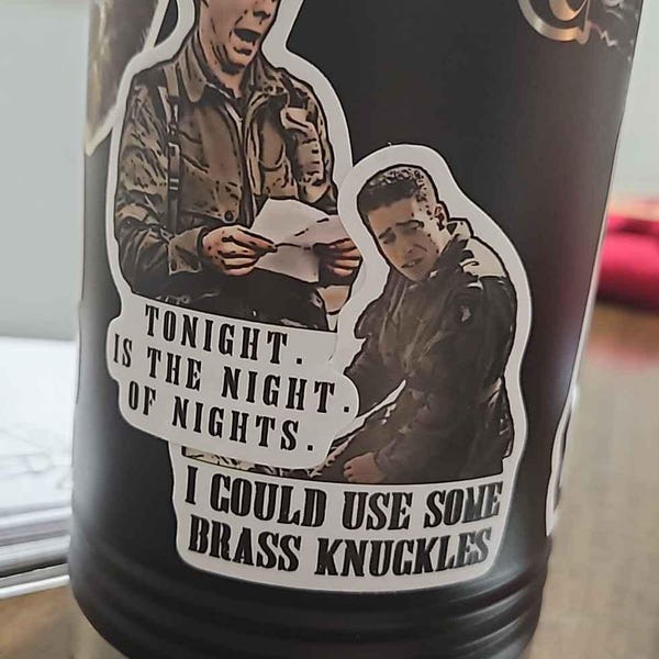 Vinyl Weatherproof Sticker O Brother Where Art Thou Pappy Odaniel shake ...