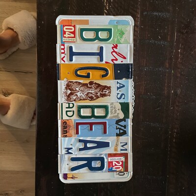 Recycled License Plate PEACE Sign License Plate Sign Boho - Etsy