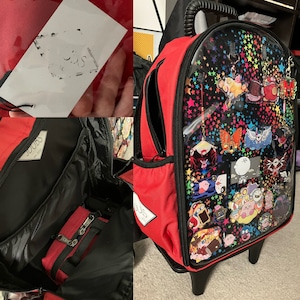 The Showcase 3.0 Ita Bag, Pin Display Bag, Clear Pocket Display ...