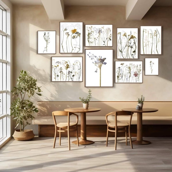 Modern Design Cafe Wall Art Mockup, Cafe Interior Frame Mockup ...