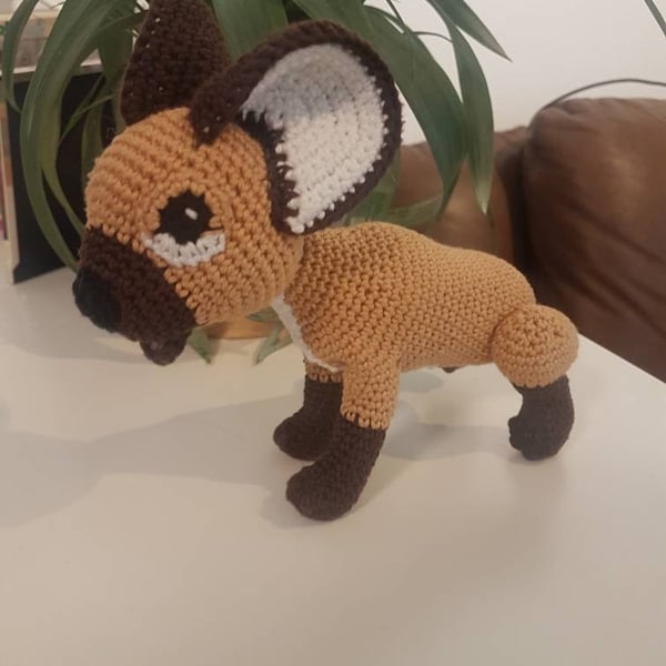Hyena Crochet Pattern, Hyena Plush, Crochet Animals, Amigurumi Pattern ...