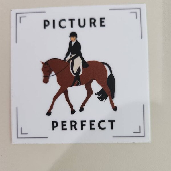 English Equestrian Badge Sticker | Horse Vinyl Decal | Horse Lover ...