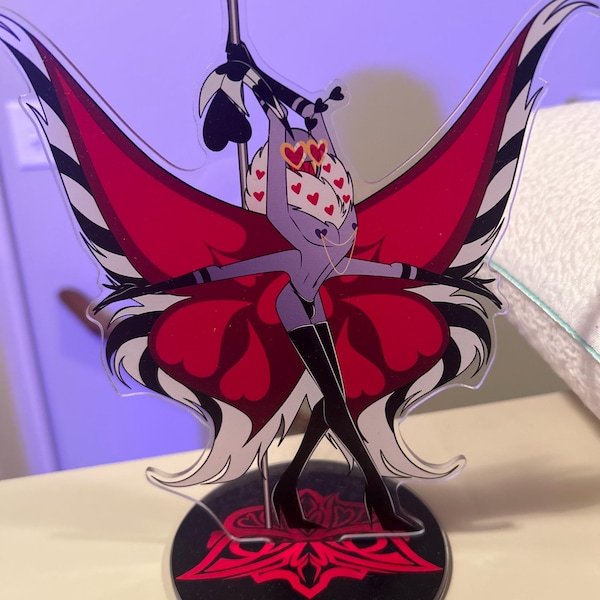 Velvette Hazbin Hotel Acrylic Standee | Pole Dance | in Stock - Etsy