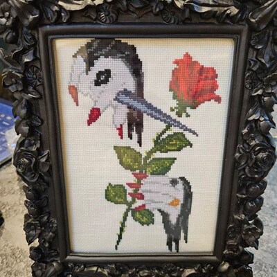 Goth Stitch-a-long Temperature Cabinet 2024 PDF Gothic Cross Stitch ...