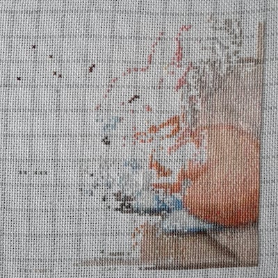 SUPERSIZED Fun Modern Full Coverage Counted Cross Stitch - Etsy