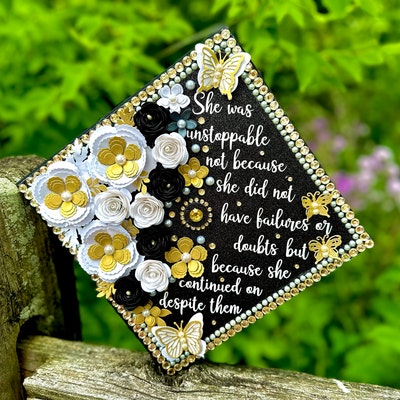 Custom Graduation Cap Topper Personalized Grad Cap Senior Class of Gift ...