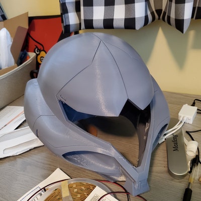 Metroid Dread Samus Helmet 3D Model STL Files - Etsy