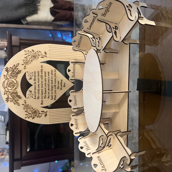 Wedding Memorial Display, Wedding Memorial Table, Remembrance Table ...