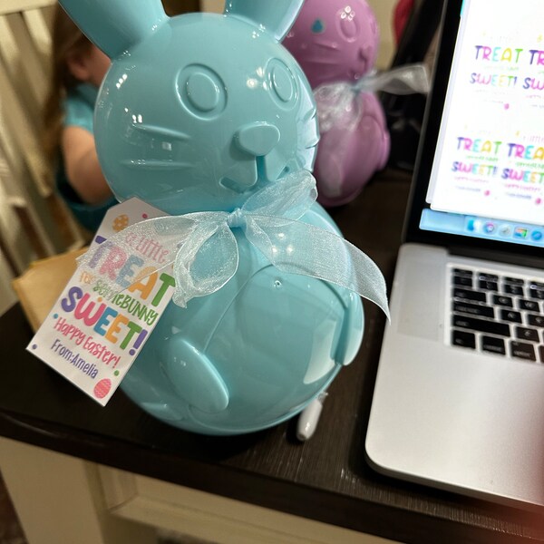 Printable Treat for Someone Sweet Easter Gift Tag, Easter Basket Gift ...