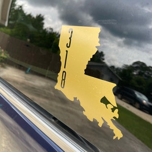 California State Decal / CUSTOM Area Code Decal / Los Angeles | Etsy