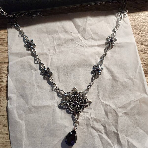 Emerald Green Crescent Moon Goddess Priestess Celtic Elven Elf Elvish ...