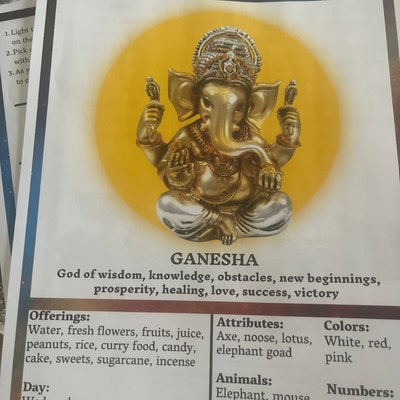 How to Work With Obatala: Orisha Altar Guide Printable - Etsy