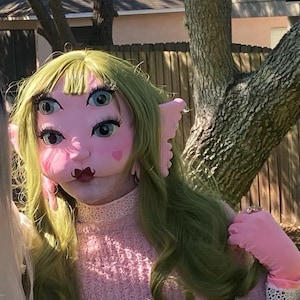 Nymph Portals Face Mask Cosplay Mask Super Glue Included fantastic Mask ...