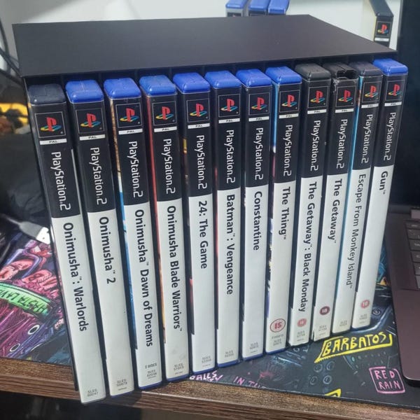 CD Cases Tray (holds 18 in a 1x18 Layout) Storage/holder/stand/rack/box ...