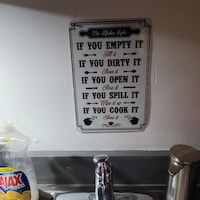 The Kitchen Rules If You Empty It Fill It, If You Dirty It Clean It ...