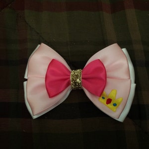 Princess Peach Inspired Bow - Etsy