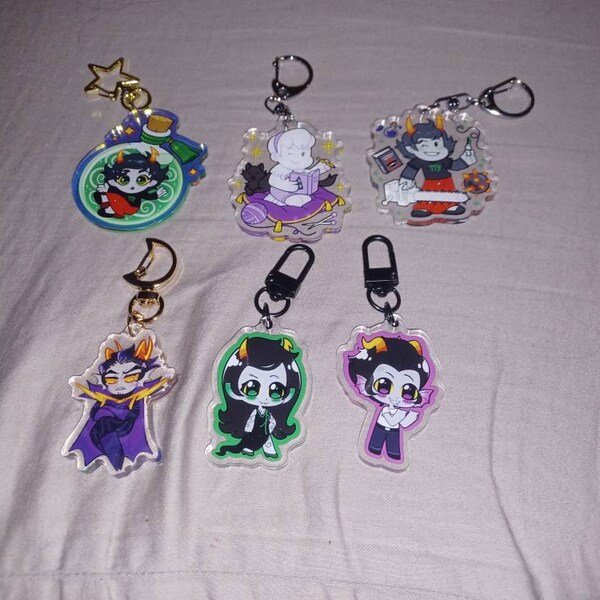 Homestuck Hiveswap Chibi Mini Acrylic Pins 2 limited Stock - Etsy