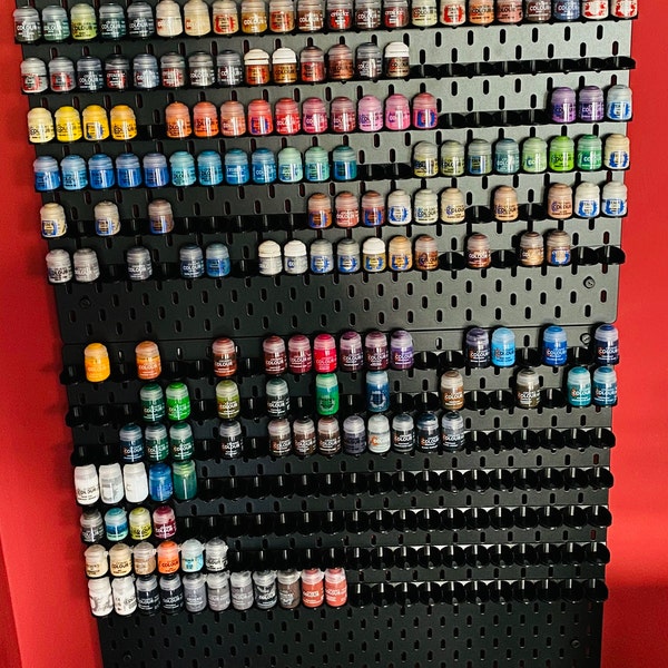 Paint Rack Citadel/games Workshop for Mounting on Wall. Useful for ...