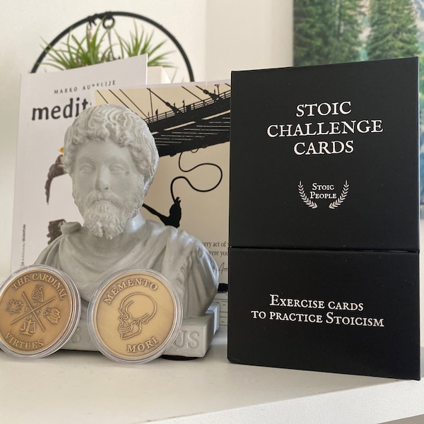 Daily Stoic Exercise Card Deck: Stoicism Cards to Practice Marcus ...