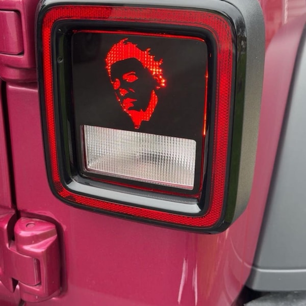 Custom Design Tail Light Covers, Set - Etsy