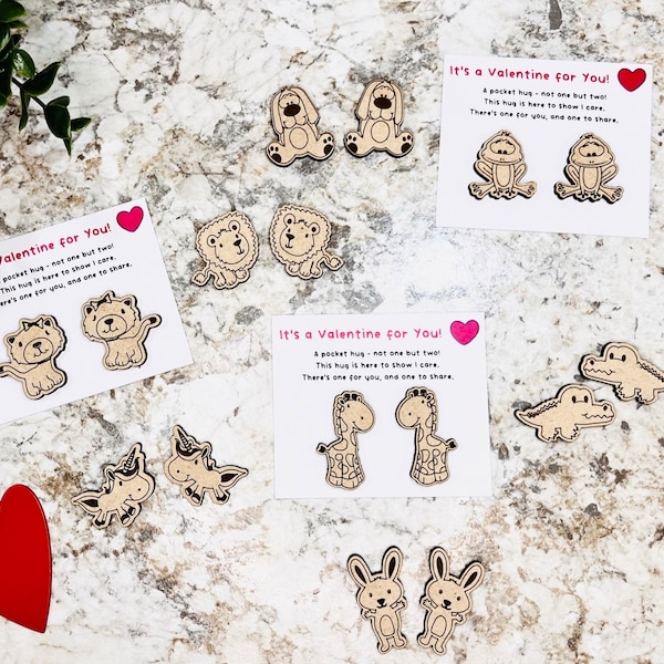 Pocket Hug SVG, Pocket Hug Animals Digital File, Pocket Pal Svg, Pocket ...