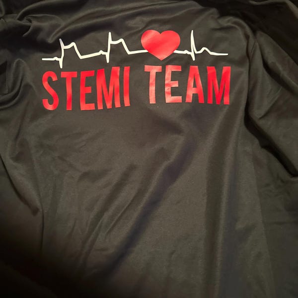 Emergency Nurse Jacket ER Rhythm Department Nursing Embroidered Custom ...