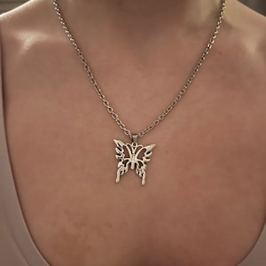 Butterfly Necklace - Etsy